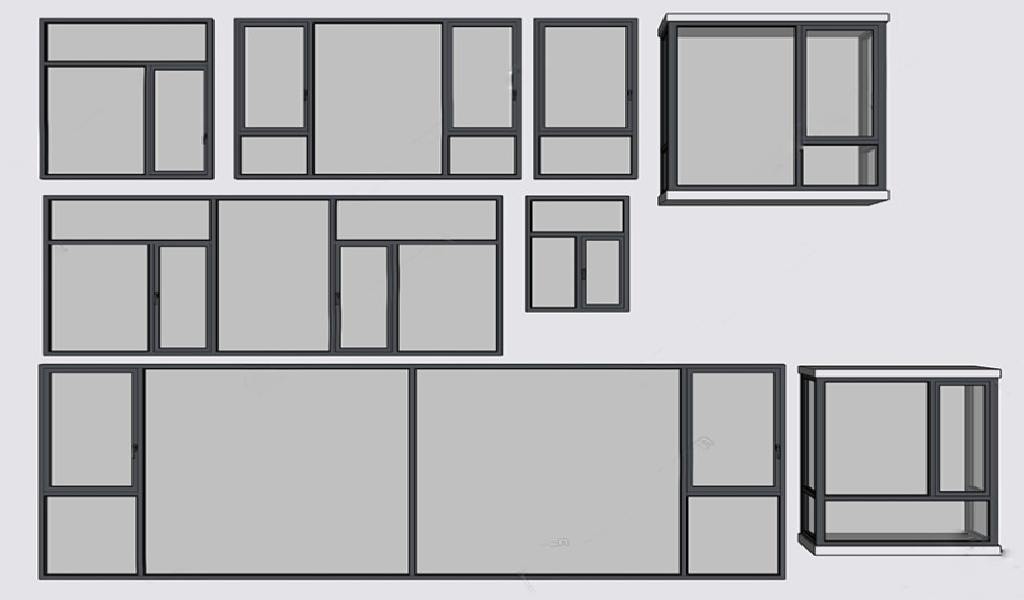 500 MODEL CỬA XINFA