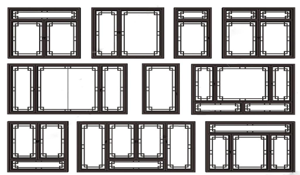 500 MODEL CỬA XINFA